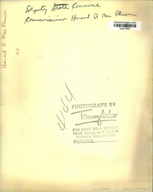 1970 Press Photo New York State Deputy Commerce Commissioner Howard ...