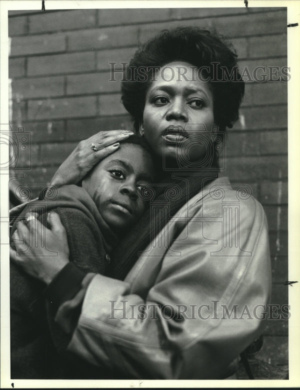 1987 Press Photo Scene from the NBC movie "The Fierce Dreams of Jackie ...