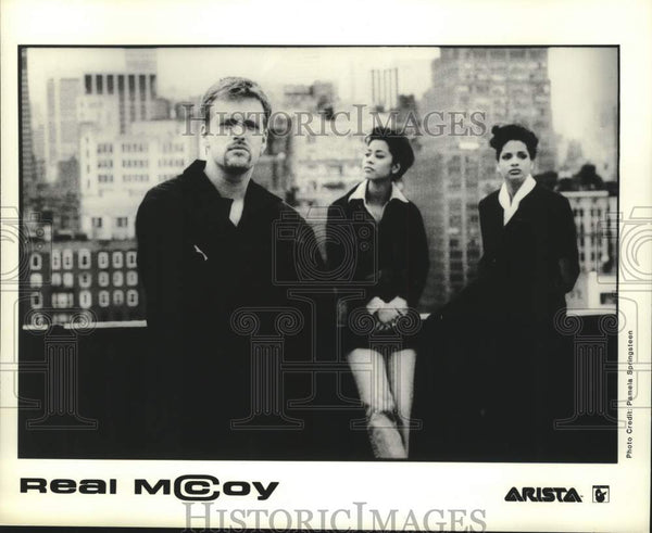 1995 Press Photo Arista Records recording artists Real McCoy - tup03333 ...