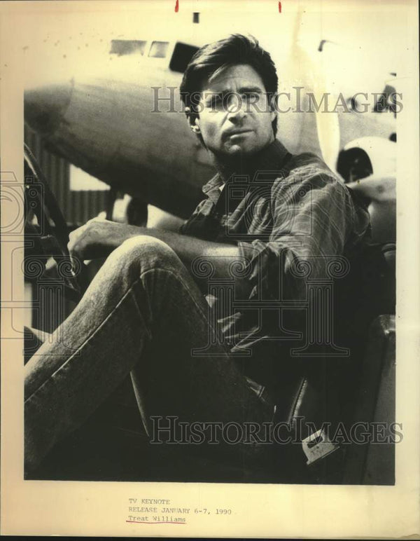 1990 Press Photo Actor Treat Williams - tup03953 - Historic Images