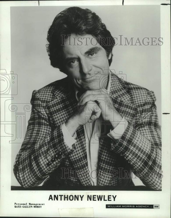 1981 Press Photo Actor Anthony Newley - tup04235 - Historic Images