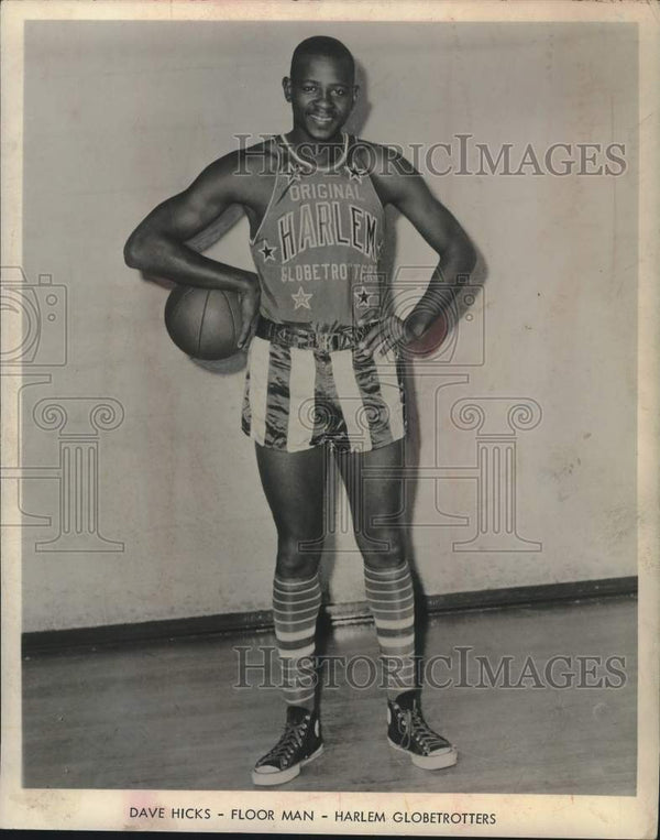 1961 Press Photo Dave Hicks, Harlem Globe Trotters Player - tup23518 ...