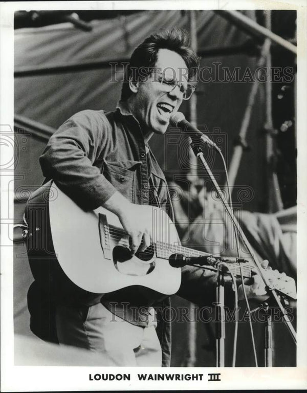 Press Photo Musician Loudon Wainwright III - tup26282 - Historic Images