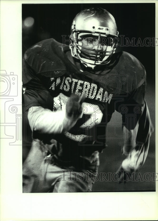 1991 Press Photo Amsterdam football player #42 Justice Smith - star ...