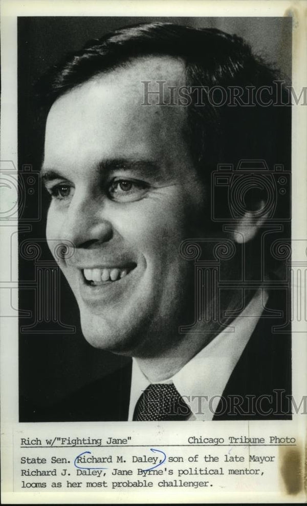State Sen. Richard M. Daley son of late Mayor Richard J. Daley, 1980 ...