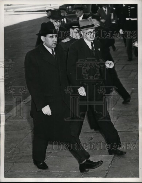 1946 Press Photo Andrei Gromyko & Advisers at United Nations Security ...