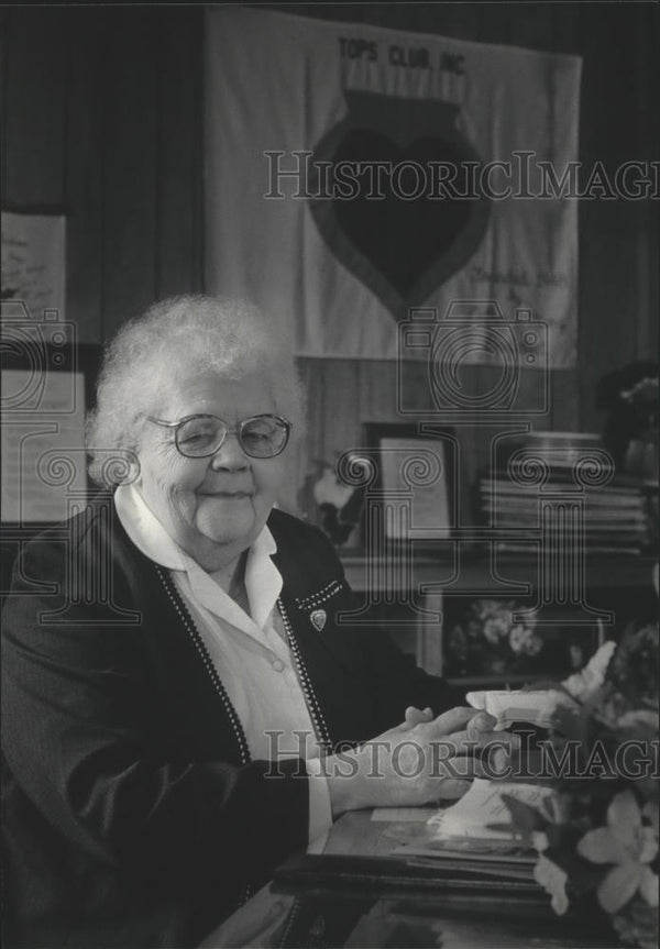 Esther Manz founder of TOPS, 1984 vintage press photo print - Historic ...