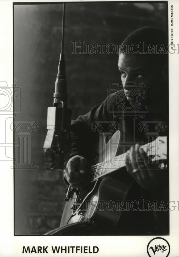 U.S. Guitarist Mark Whitfield, 1995 vintage press photo print ...