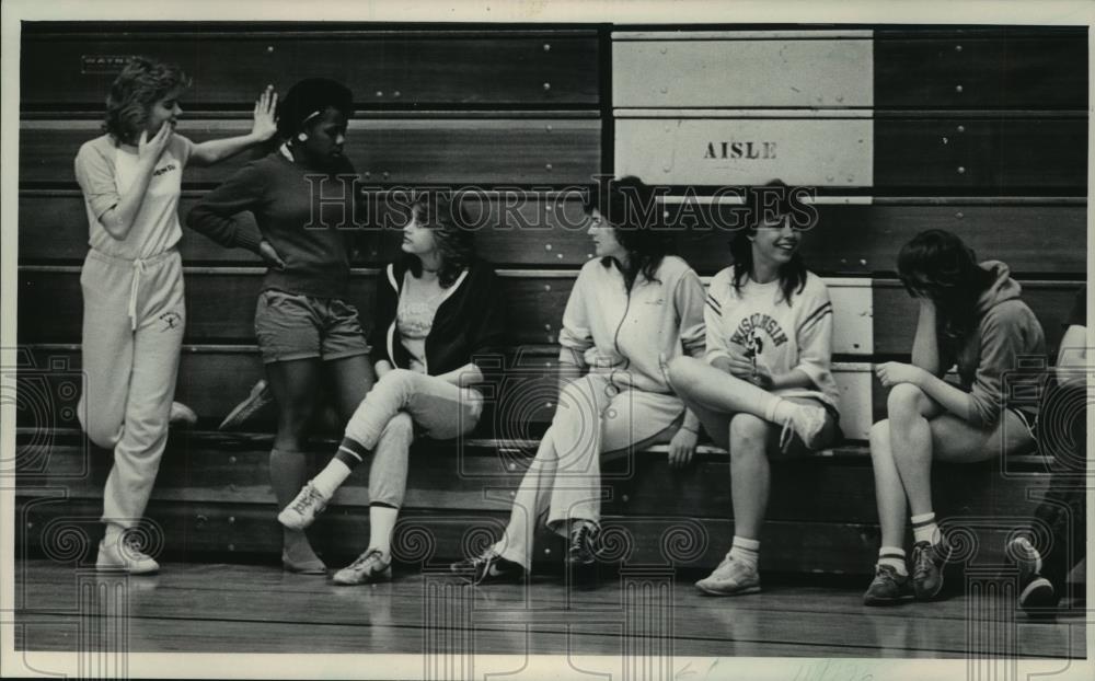 Gym Class at Hamilton High School in Milwaukee, Wisconsin, 1984 vintage ...