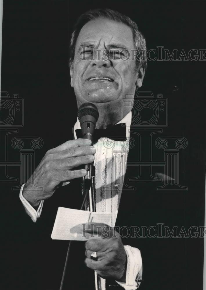 TV Personality, Bert Parks smile has never dimmed, 1984 vintage press ...