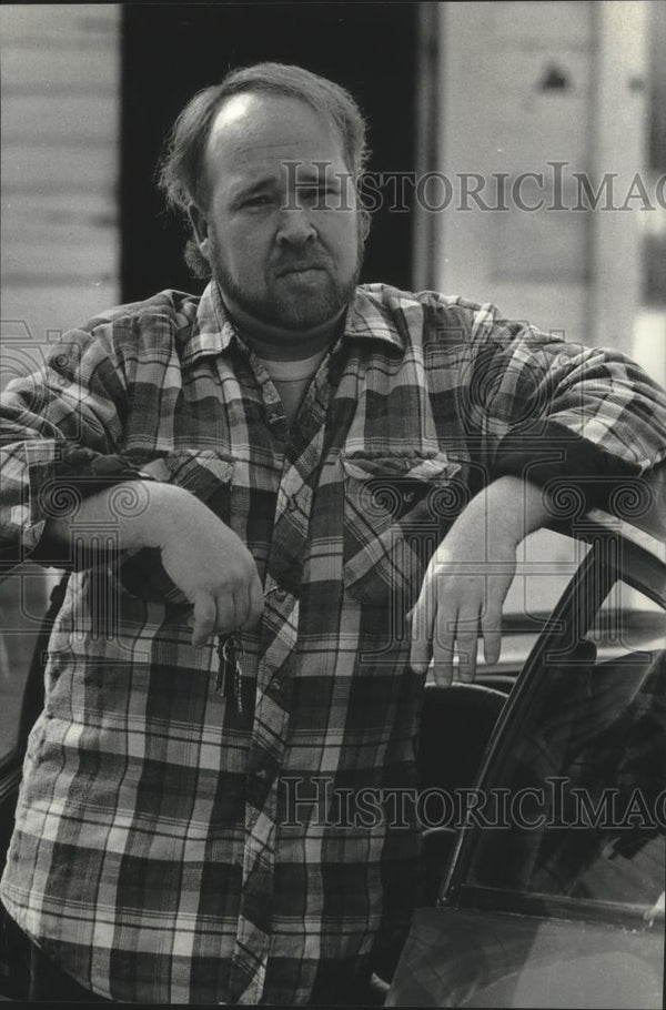 James Naumann, convicted of homicide in 1986, 1991 vintage press photo ...
