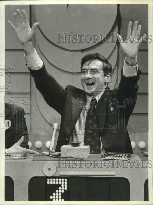 Arthur Hoener won $1 million lottery, 1980 vintage press photo print ...