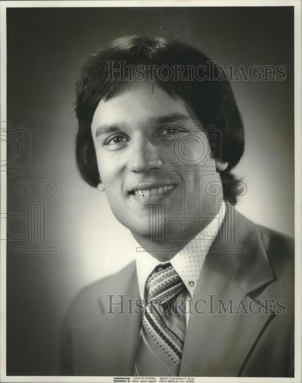 Wisconsin Television Host, Steven Pinzer, 1978 vintage press photo ...