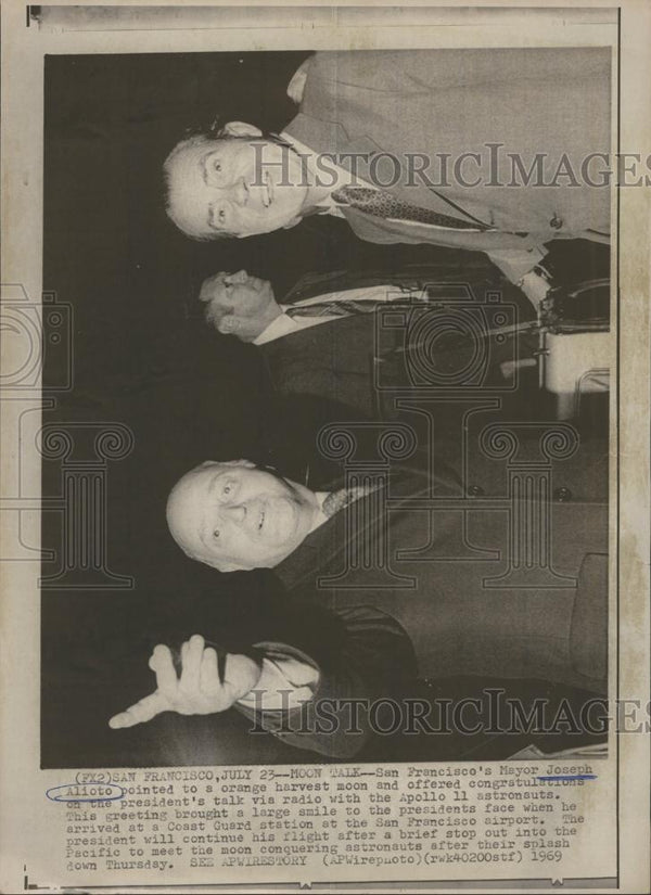1969 Press Photo San Francisco Mayor Joseph Alioto - RRV38795 ...