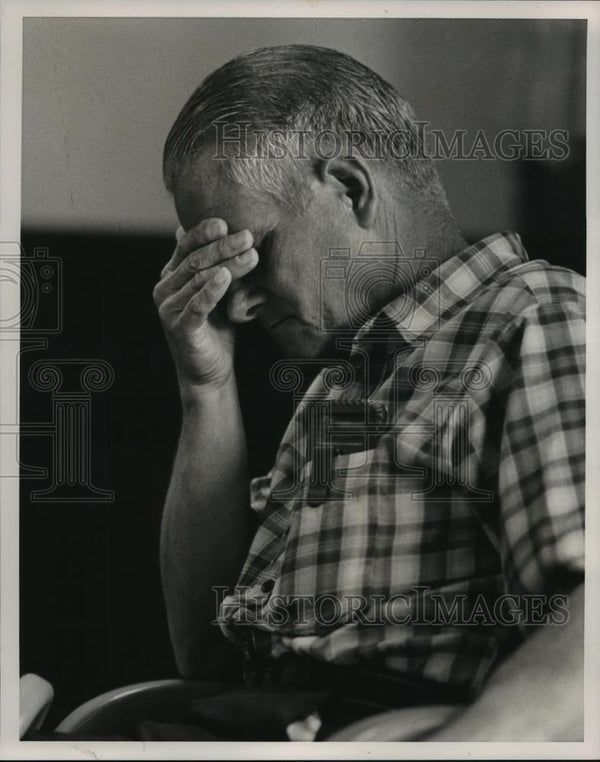 Retired steelworker Jack McDaniel, Gadsden, Alabama , 1986 Vintage ...