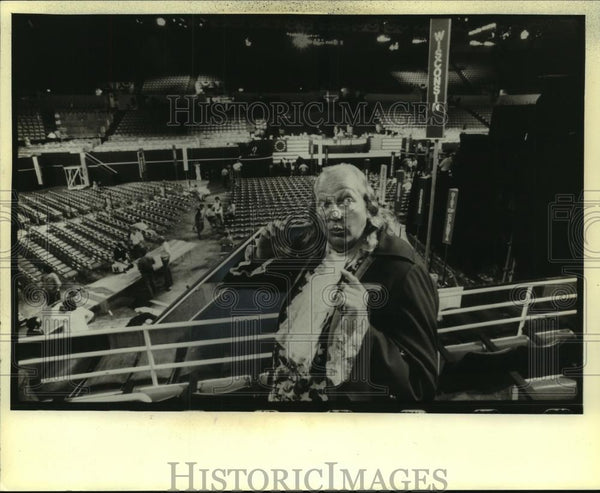 Ralph Archbold as Ben Franklin will be at Republican Convention, 1980 ...