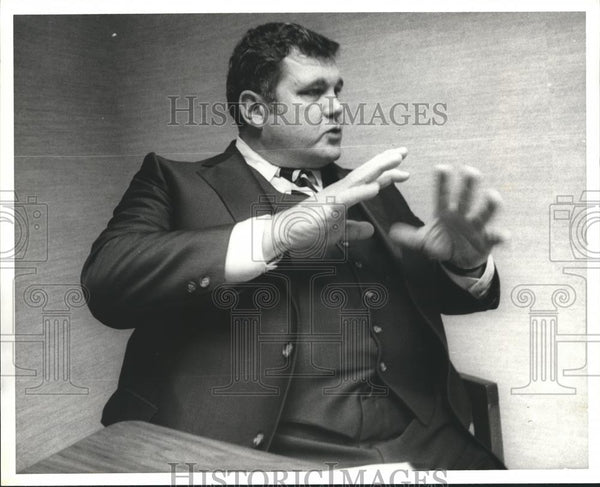 Ben Collier, Alabama Development Office , 1979 Vintage Press Photo ...