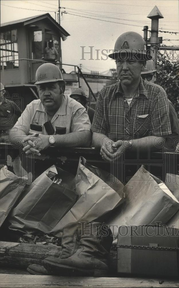 Leland Adams and Gary Bradford, Former ACIPCO Workers, 1983 Vintage ...