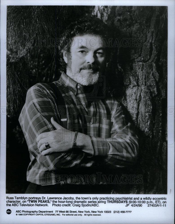 1991 Press Photo Russ Tamblyn Twin Peaks Dramatic TV - DFPD62503 ...