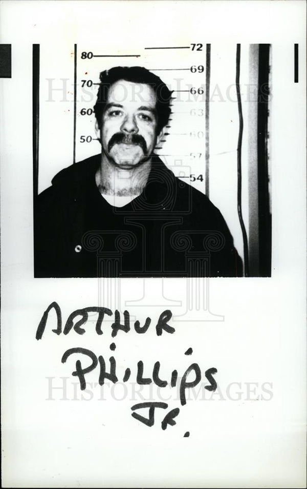 1992 Press Photo ARTHUR LAWRENCE PHILLIP JR. robbery - dfpd36917 ...