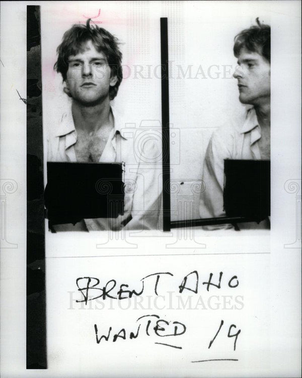 1991 Press Photo Brent William Aho Most Wanted - DFPD17163 - Historic ...