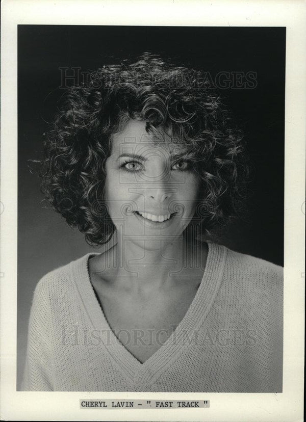 1995 Press Photo Cheryl Lavin Fast Track Columnist - dfpd30911 ...