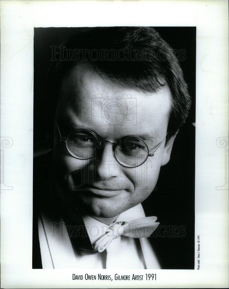 1991 Press Photo David Owen Norris Pianist - DFPD02317 - Historic Images