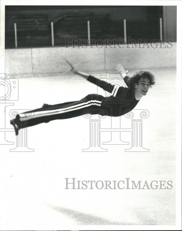 David Michalowski Oakston Park Ice, 1980 vintage press photo print ...