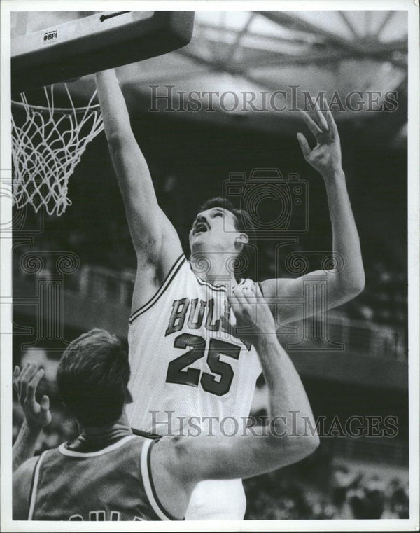 Chuck Nevitt Chicago Bulls basketball NBA , Undated vintage press photo ...