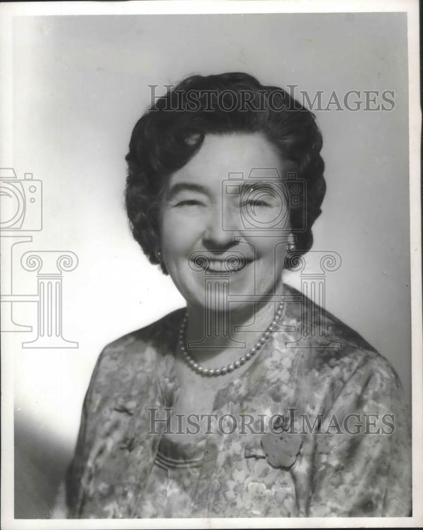 Art Teacher Garnet Leader , Undated Vintage Press Photo - Historic Images