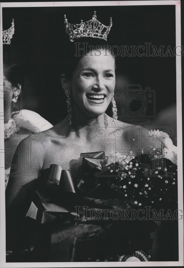 Resha Riggins crowned 1990 Miss Alabama , 1990 Vintage Press Photo ...