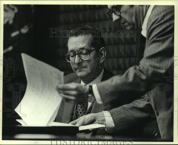 Ralph Homer, Rank Business Manager at Christ Seraphim Hearing, 1980 ...