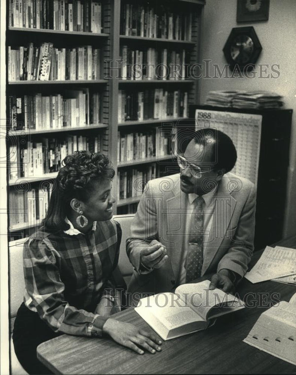 University of Wisconsin Student Sheri Cook & Winston Van Horne, 1988 ...