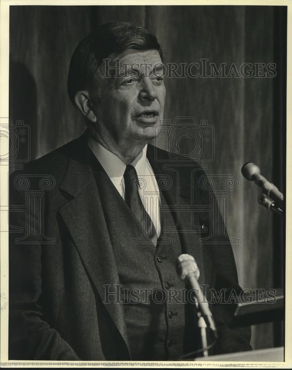 Presidential candidate Harold Stassen, 1980 vintage press photo print ...
