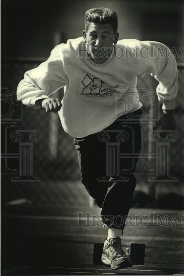 Pius XI hurdler Brody Buss competes for WISAA state title, 1993 vintage ...