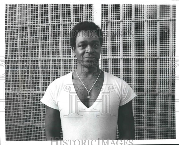 Inmate Johnny Harris at Holman Prison in Atmore, Alabama, 1980 Vintage ...