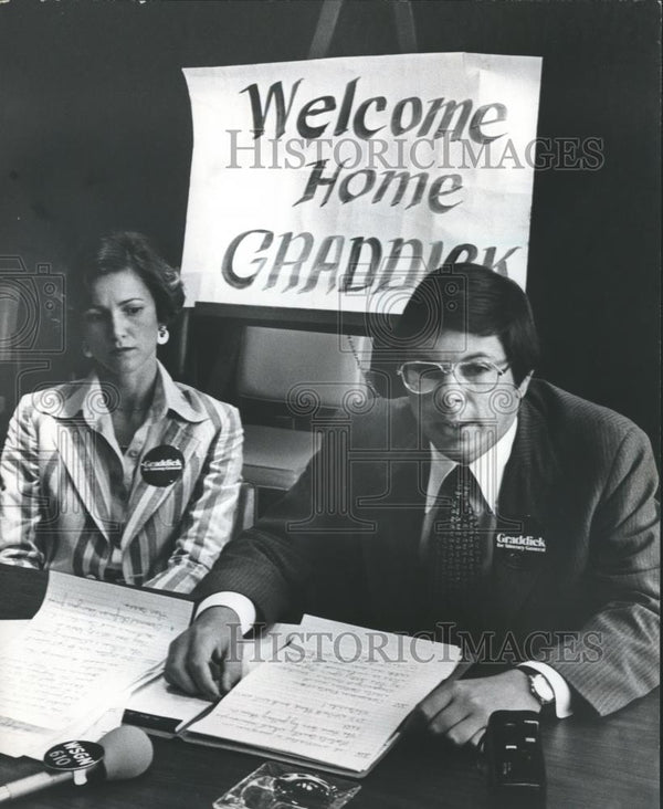 Charles Graddick, Mobile District Attorney and Candidate, 1978 Vintage ...