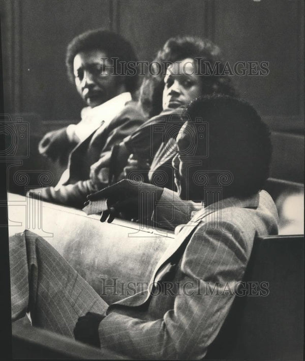 Emery "Mike" Howard with Unidentified woman at Hearing, 1983 Vintage ...