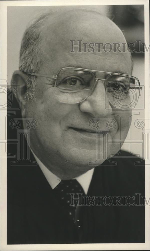 Judge Joseph Jasper , 1987 Vintage Press Photo - Historic Images
