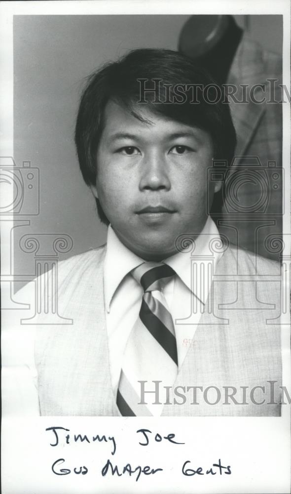 Jimmy Joe of Gus Mayer Gents , 1978 Vintage Press Photo - Historic Images