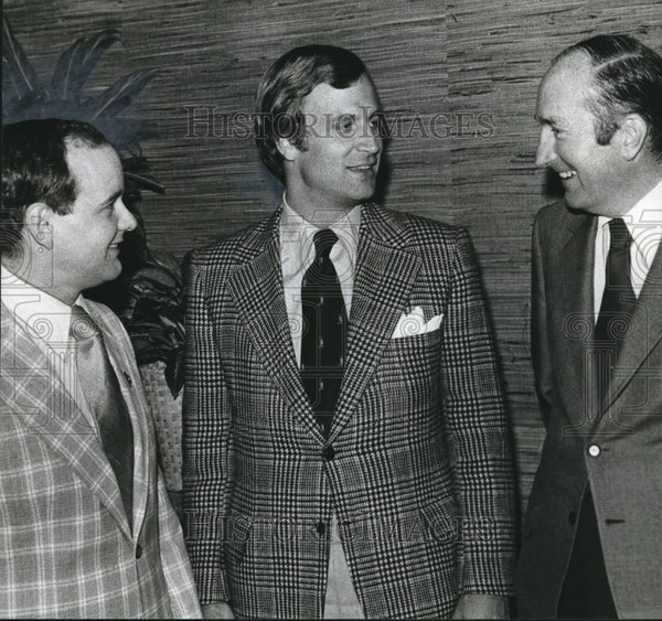 Kim King with John Scripps and Red Brandon at Country Club, 1978 ...