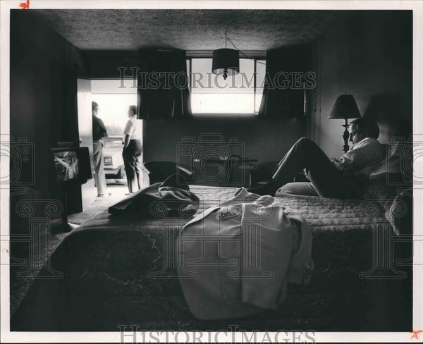 Fob James, Former Alabama Governor, on Campaign Trip, 1986 Vintage ...