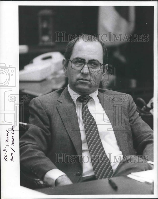 Ralph Knowles, Tuscaloosa, Alabama Attorney , 1983 Vintage Press Photo ...