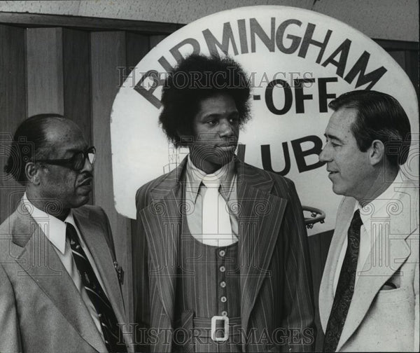 Tip-Off Club Member Edward Thompson with Others in Huddle, 1978 Vintage ...