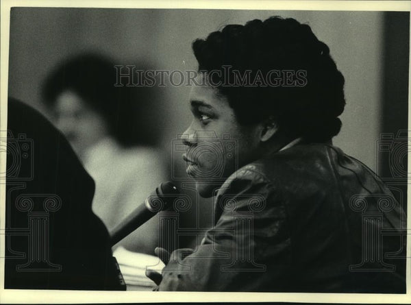Jimmy Horton in courtroom, accused of sexual assault, Milwaukee, 1986 ...