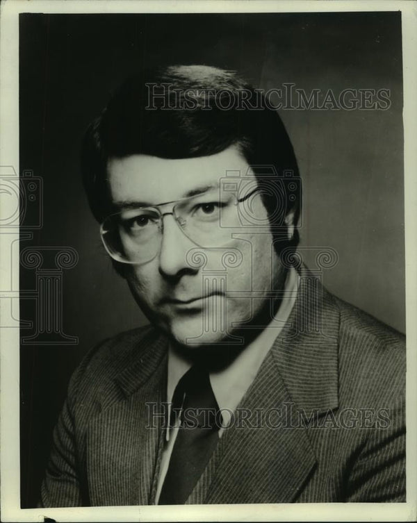 Jerry Taff, WISN-TV, 1980 vintage press photo print - Historic Images