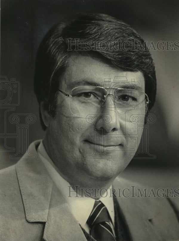 Jerry Taft WISN-TV anchor Milwaukee newsman, 1984 vintage press photo ...