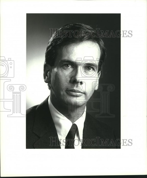 Joseph B Kaylor of Marsh and McLennan, 1995 vintage press photo print ...
