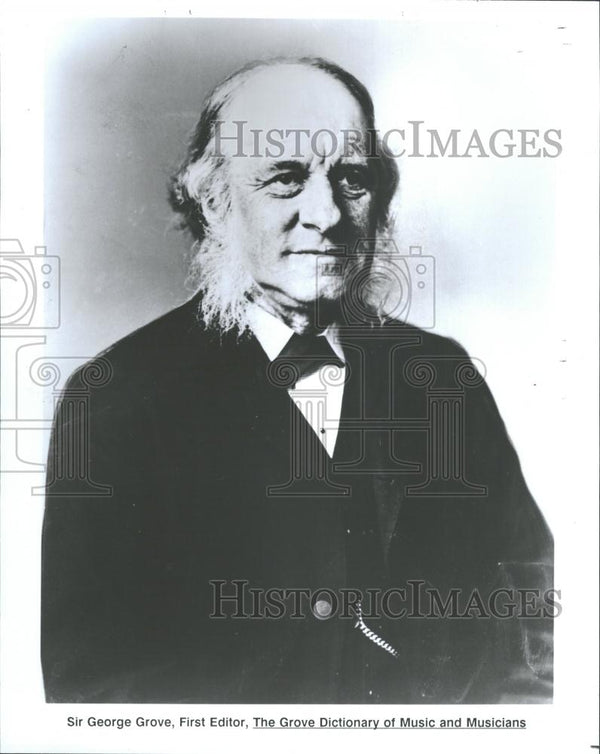 1992 Press Photo Sir George Grove Dictionary Musician - RRV30437 ...