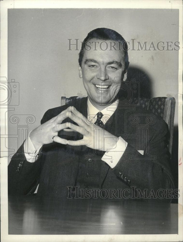 1956 Press Photo Krupp Industrial Managing Dir Beitz - RRV13329 ...